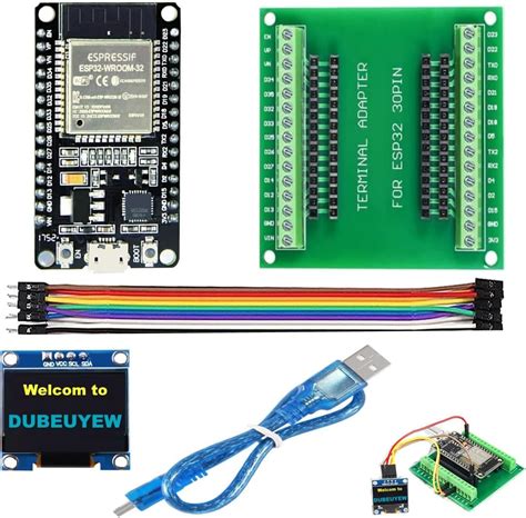 Dubeuyew Esp32 Devkitc V1 Esp32 Entwicklungsboard 24 Ghz Dual Mode