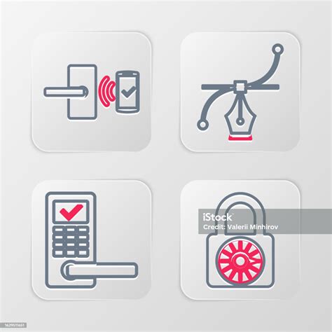 Set Line Safe Combination Lock Wheel Digital Door With Wireless Bezier