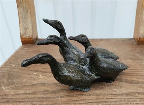 Kurt Arentz 1934 2014 Orginale Bronze Figur Entenfamilie Gebraucht In Wauwil Für Chf 155