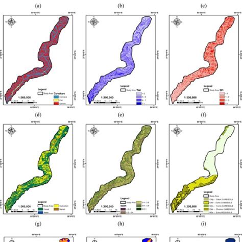 Frequency Ratio Fr Relative Frequency Rf And Prediction Rate Pr