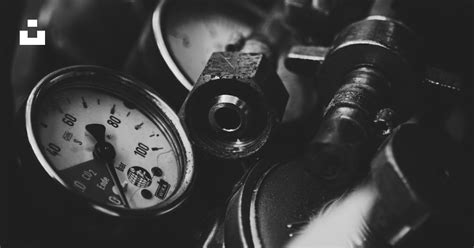 black and white analog gauge photo free grey image on unsplash