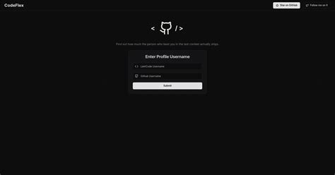 Code Flex Flex Your Coding Stats