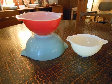 Jaj Carnival Cinderella Pyrex Nesting Bowls Retro On 8th