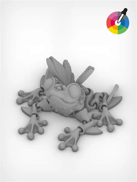 flutter frog 3d morph lab