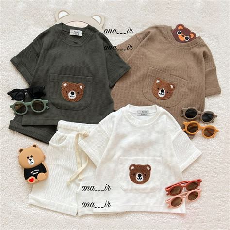 فروشگاه لباس بچگانه آناکید ست خرس بیسکوئیت