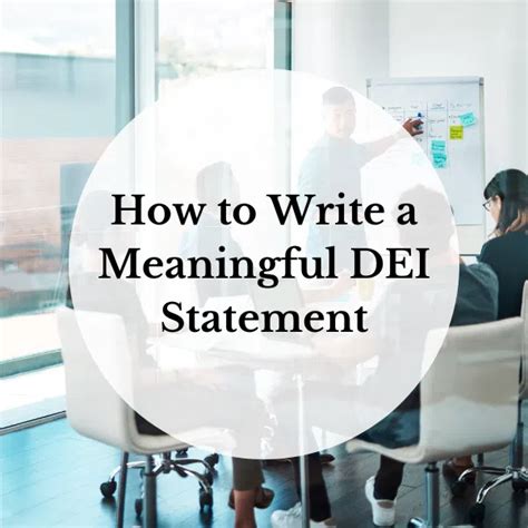 How To Write A Meaningful Dei Statement Unexpected Virtual Tours