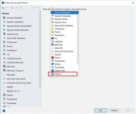 Vertica Integration With Datagrip Connection Guide
