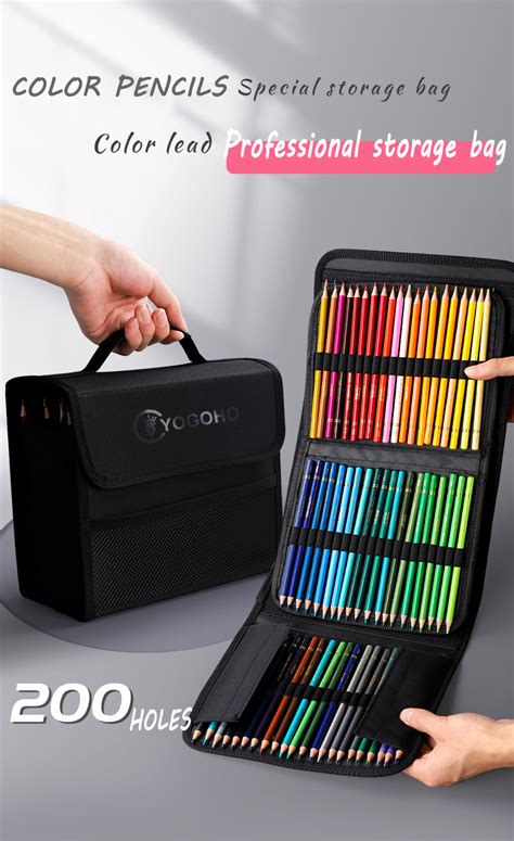 Trousse Scolairepochette à Crayons De Couleurs 200 150 120 72 48noir Rosetrousfournitures