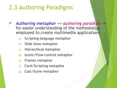 Chapter 2 Multimedia Authoring And Tools Ppt