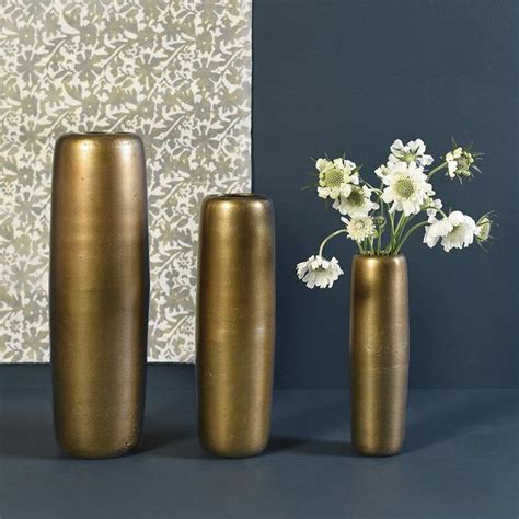 9600 Homart Lane Vase Brass Vase Aluminum Vase Statement Vase