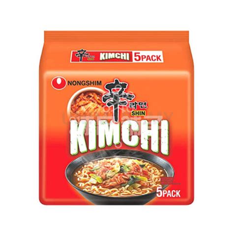Nong Shim Ns Shin Ramyun 5 Pack 120g Frozen Food Best Priced Quality Delivery Ipoh Perak