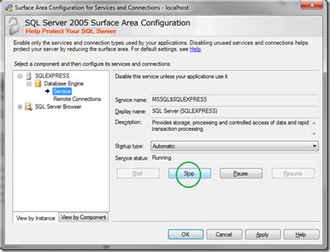 install sql server 2005 express edition and enabling remote client