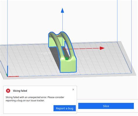 Slicing Fails In V530 For A Particular Model · Issue 14944 · Ultimakercura · Github
