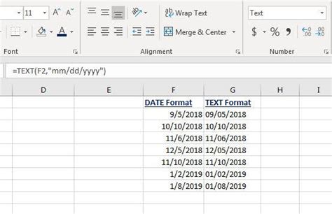 9 Points EXCEL EXCEL Change The DATE Format To TEXT Format