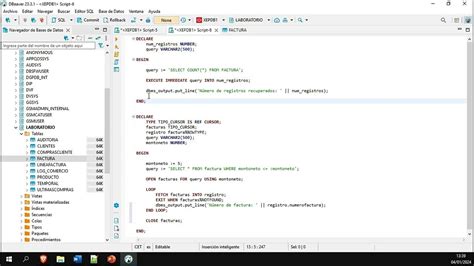 Oracle Y El Lenguaje Plsql Parte 37 Plsql 15 Sql Dinámico Youtube