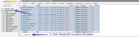 How To Check Or Repair A Mysql Database