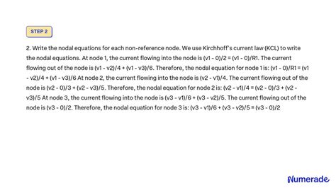 Solved For The Circuit In Fig 369 Find V1 V2 And V3 Using Nodal