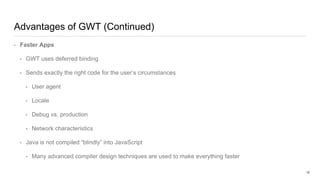 Gwt Overview Getting Started PPT
