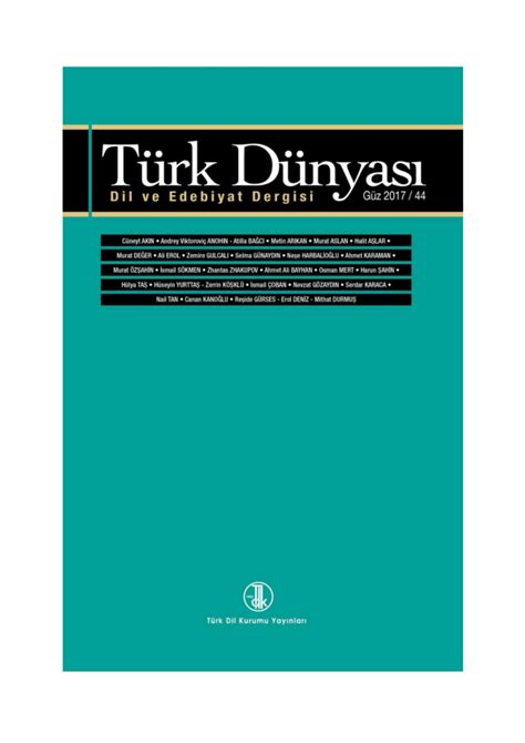 Pdf Batı Kaynaklı Alıntılara Tatar Ve Başkurt Lehçelerinden Öneriler The Suggestions From
