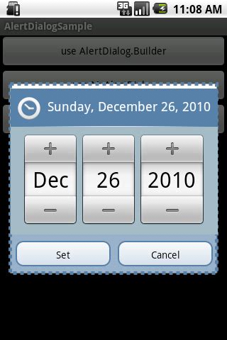 Y A M の 雑記帳 Android DatePickerDialog をカスタマイズする