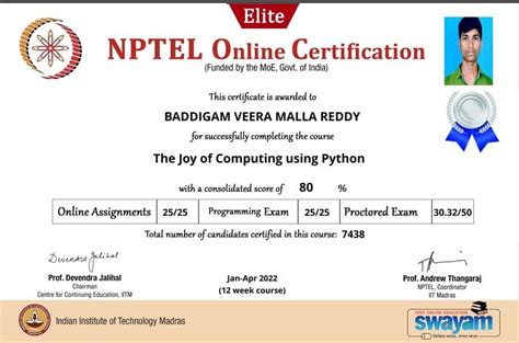 pythoncertification nptel pythonprogramming techskills