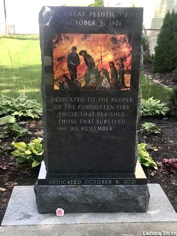 Peshtigo Wi Great Peshtigo Fire Museum And Mass Grave