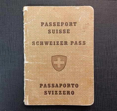 Antiker Schweizer Pass 1938 Gebraucht In Brittnau Für Chf 14 Mit