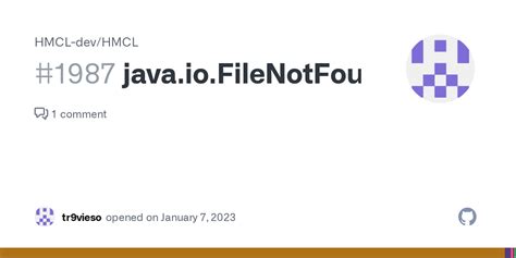 Java Io FileNotFoundException Issue HMCL Dev HMCL GitHub