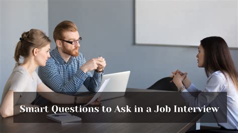 Smart Questions To Ask In A Job Interview Epee Education