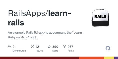 Github Railsappslearn Rails An Example Rails 51 App To Accompany