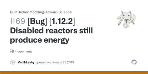 [bug] [1 12 2] disabled reactors still produce energy · issue 69