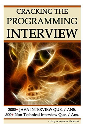 Cracking The Programming Interview 2000 Java Que And Ans 500 Tips
