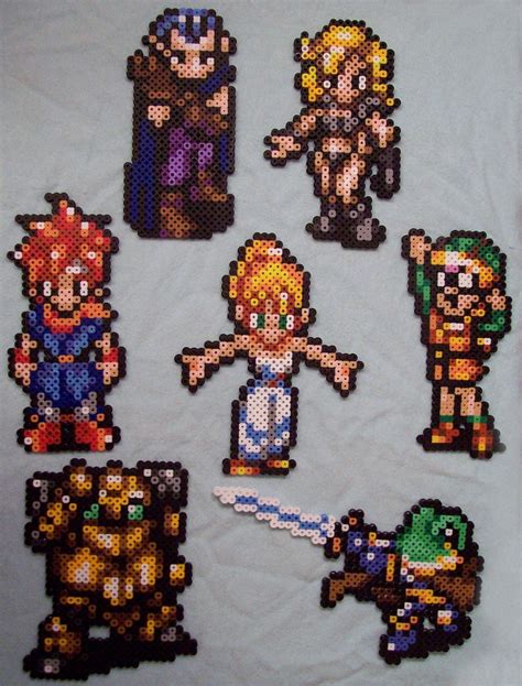 Chrono Trigger Character Sprites Magnet Or Desk Buddy