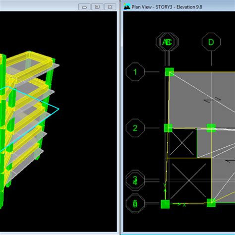 نقشه ها و محاسبات ساختمان 4 طبقه بتنی آسان سازه ️ مرکز تخصصی سوله و