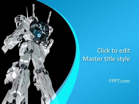 Free AI Robot Presentation Templates Robotics PowerPoint Slides