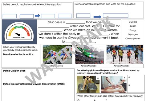 Cambridge IGCSE Knowledge Organiser Energy Supply Teaching Resources