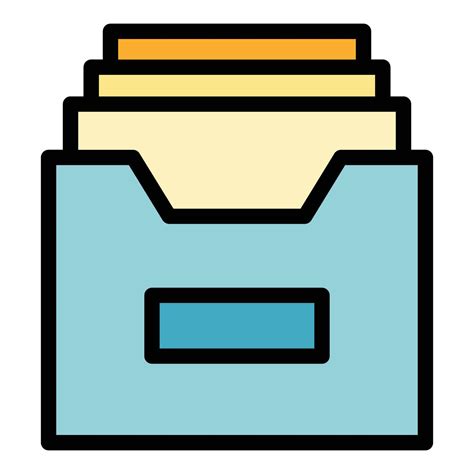 File Folder Icon Vector Flat 26607983 Vector Art At Vecteezy