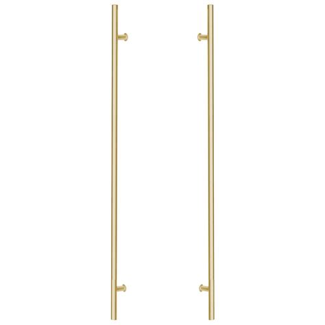 Stainless Steel Long Door Pulls Collection 60 Centers Back To Back