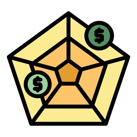 Digital Market Segmentation Icon Color Outline Vector 19191205 Vector Art At Vecteezy