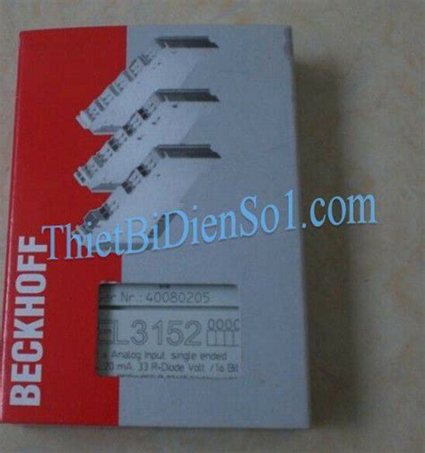 Module Beckhoff El3152 Công Ty Thiết Bị Điện Số 1