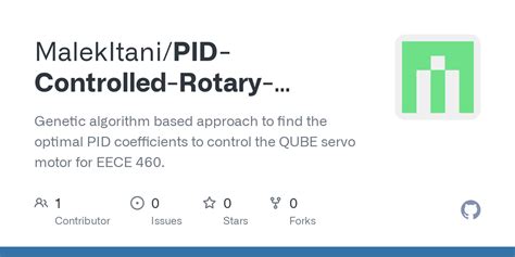 github malekitani pid controlled rotary inverted pendulum genetic