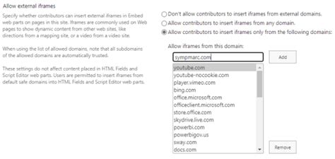 adding an embed web part in a modern sharepoint online page marc d