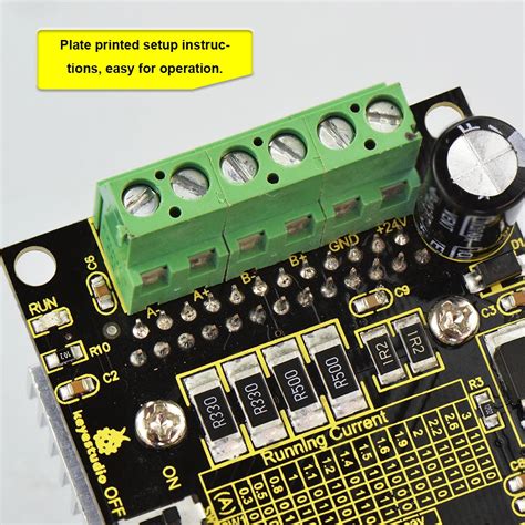 Keyestudio Tb6560 Stepper Motor Drive Board For Arduino Projectsblack