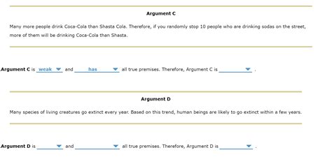 Solved Each Of The Following Arguments Is An Inductive Chegg