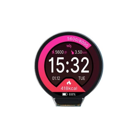 Buy RP MCU Board With Inch Round LCD Online In India At HUBTRONICS In