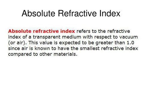 Ppt Optics Reflection Refraction And Total Internal Reflection Powerpoint Presentation Id 3277716