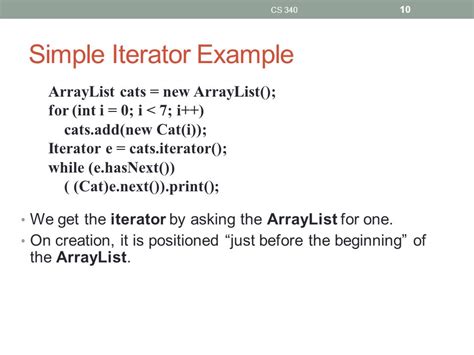 Lecture: ArrayList, Iterator - ppt video online download