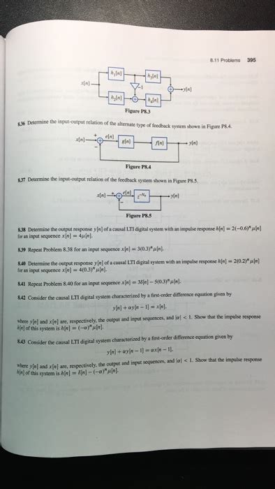 Solved Determine The Input Output Relation Of The Feedback