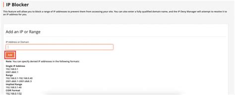 How To Use Htaccess To Block A Domain Cpanel