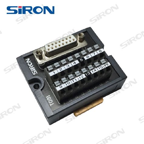 Siron T Terminal Block D SUB Female Pin Terminal Breakout Board Connectors Spring